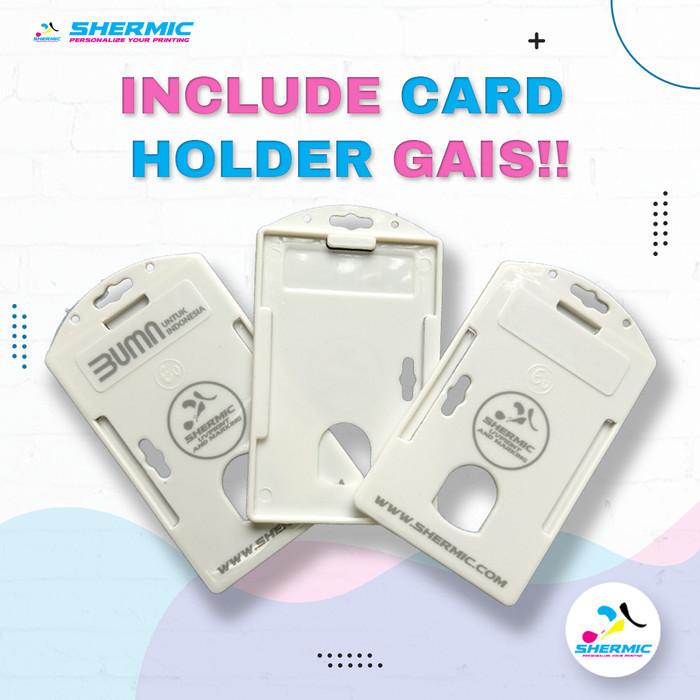 Jual BARANG TERLARIS Cetak Custom Print UV DESAIN ID CARD Name Tag KEDINASAN PPPK PNS | Shopee ...