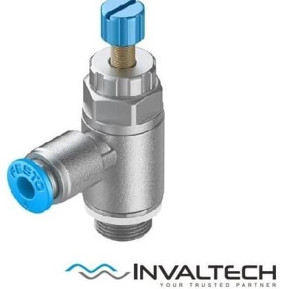 Jual FESTO ONE WAY FLOW CONTROL VALVE GRLA-M5-QS-6-RS-D ( 197578 ) | Shopee Indonesia