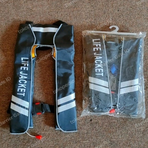Jual Inflatable Life Jacket Pelampung co2 Automatic with Stiker ...