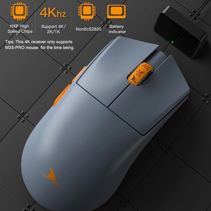 Jual Darmoshark M3S Pro 4K Varun Wireless Ultra Light Ambi Gaming Mouse | Shopee Indonesia