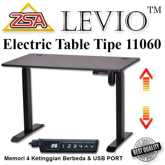 Jual Meja Kerja Gaming Elektrik Adjustable Standing Desk, Zsa Levio ...