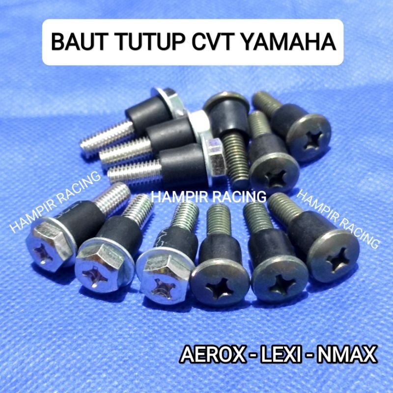 Jual [1PCS] BAUT COVER TUTUP BAK CVT YAMAHA AEROX NMAX LEXI 155 BAUT ...