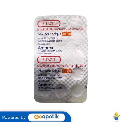 Jual SITAZIT AMAROX 50 MG STRIP 14 TABLET | Shopee Indonesia
