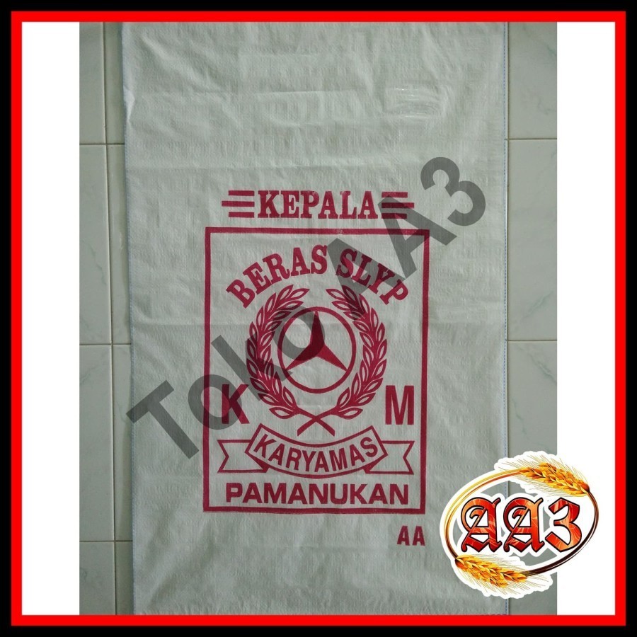 Jual tokokarungaa3 Karung beras putih merek Mercy Karyamas 50kg ...