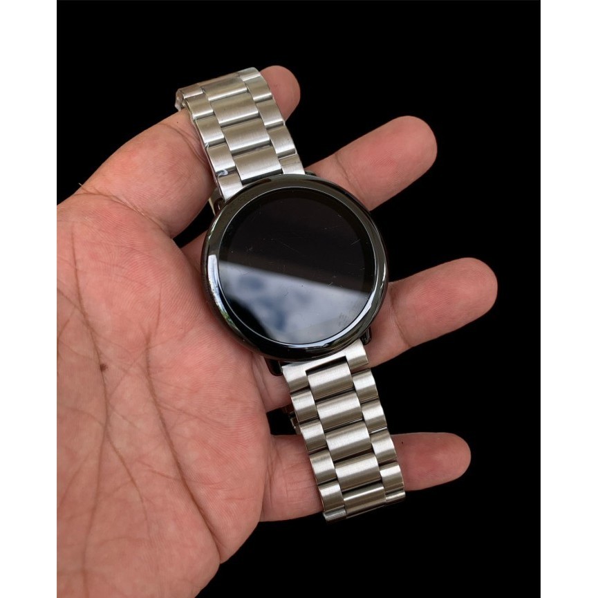 Jual STRAP TALI JAM TANGAN SMARTWATCH RANTAI STAINLESS STEEL ...