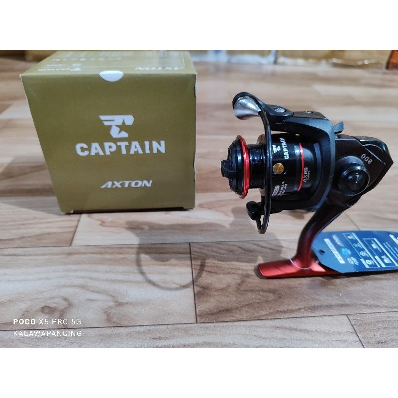 Jual Reel Captain Axton 800 / 1000 (Power Handle) (Bonus Kail) | Shopee ...
