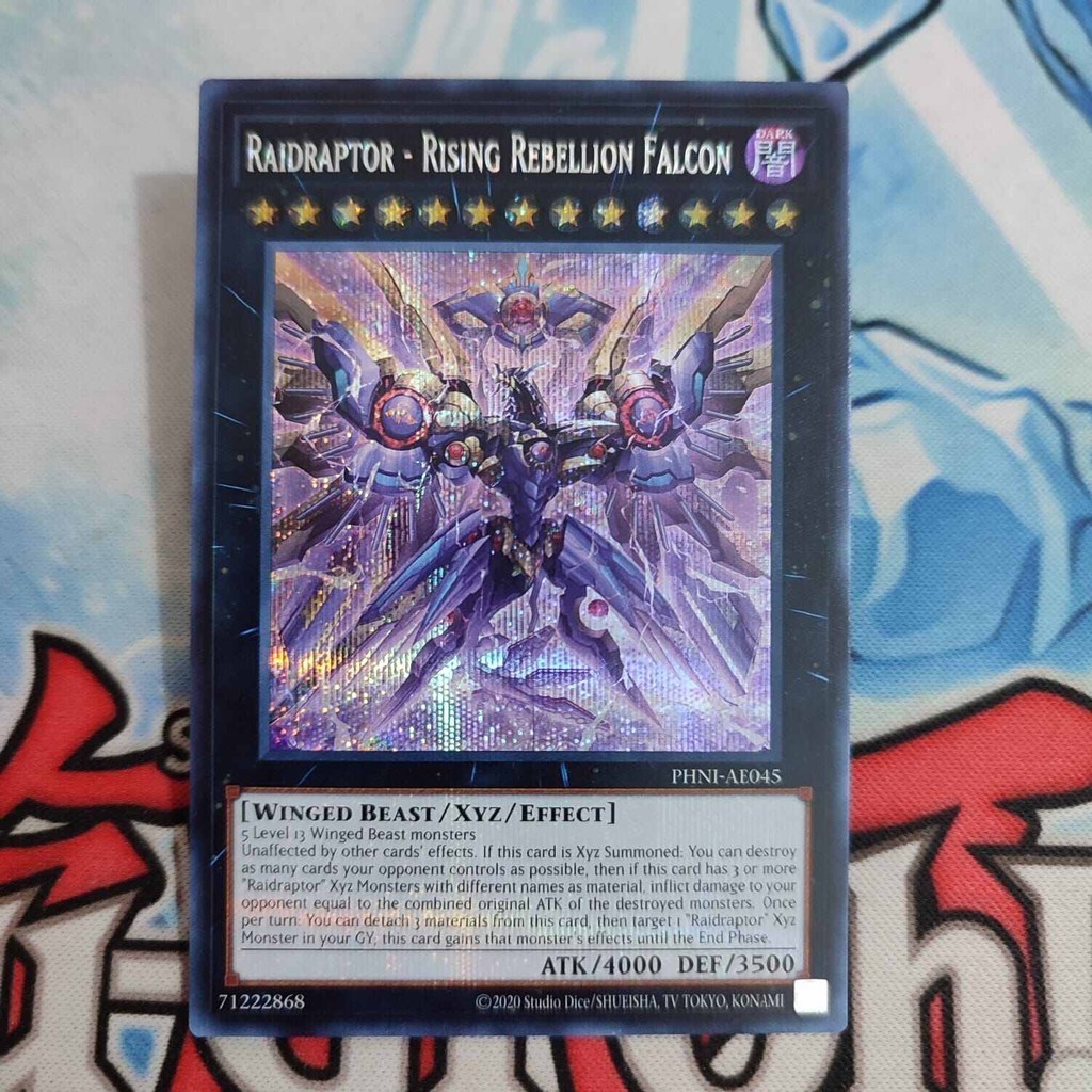 Jual yugioh AE raidraptor rising rebellion falcon PHNI-AE045 SE ...