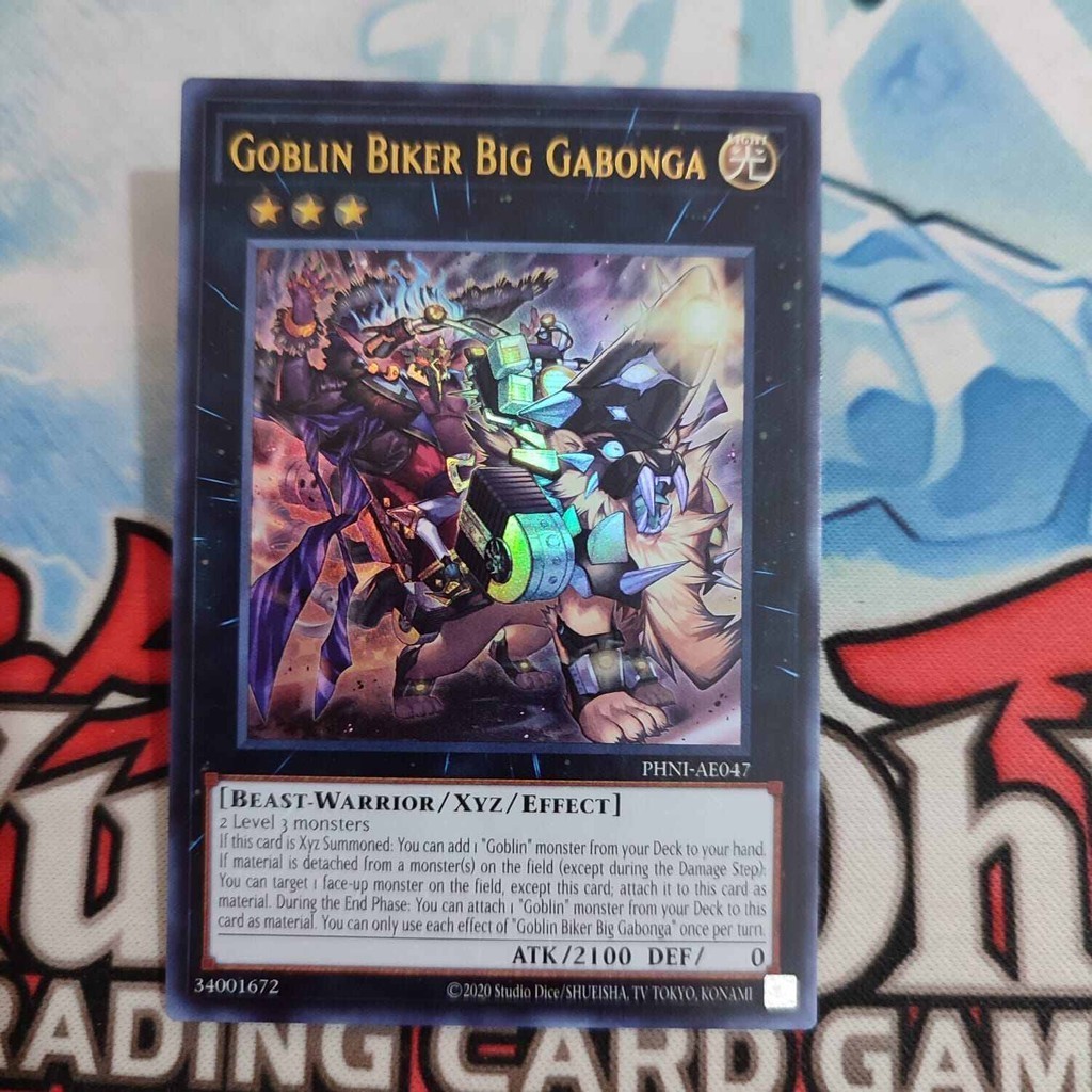 Jual yugioh AE goblin biker big gabonga PHNI-AE047 UR original | Shopee ...