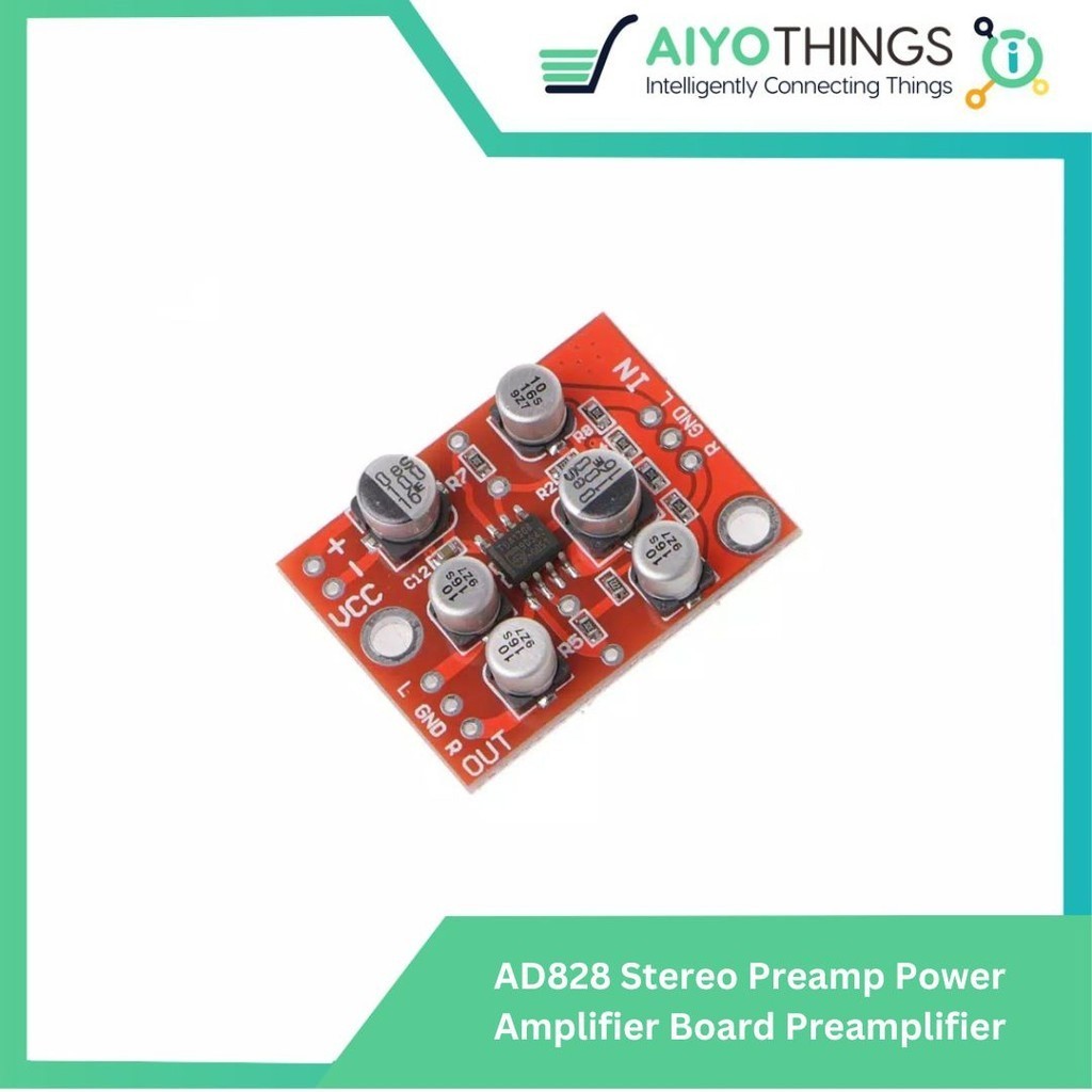 Jual AD828 Stereo Preamp Power Amplifier Board Preamplifier Module | Shopee Indonesia