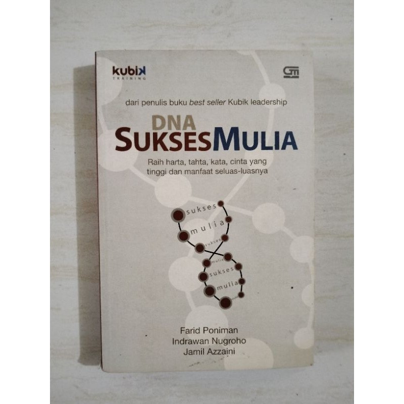 Jual DNA SUKSES MULIA : Raih Harta, Tahta,Kata, Cinta yang Tinggi Dan Manfaat Seluas-Luasnya ...