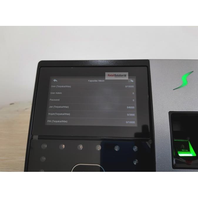 Jual SOLUTION X-601 Mesin Absensi Fingerprint & Face Recognition ...