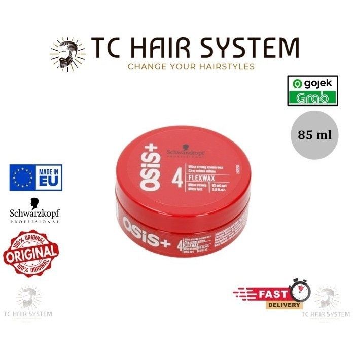 Jual Schwarzkopf Professional OSiS Flex Wax / Pomade Styling Rambut ...