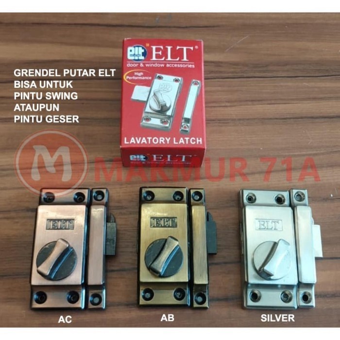 Jual Grendel Putar Pintu Geser / Grendel Pintu Sliding / Pintu Elt ...