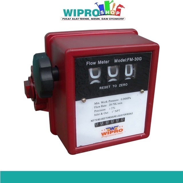 Jual Wipro Flow Meter 3 Digit FM-30G | Shopee Indonesia