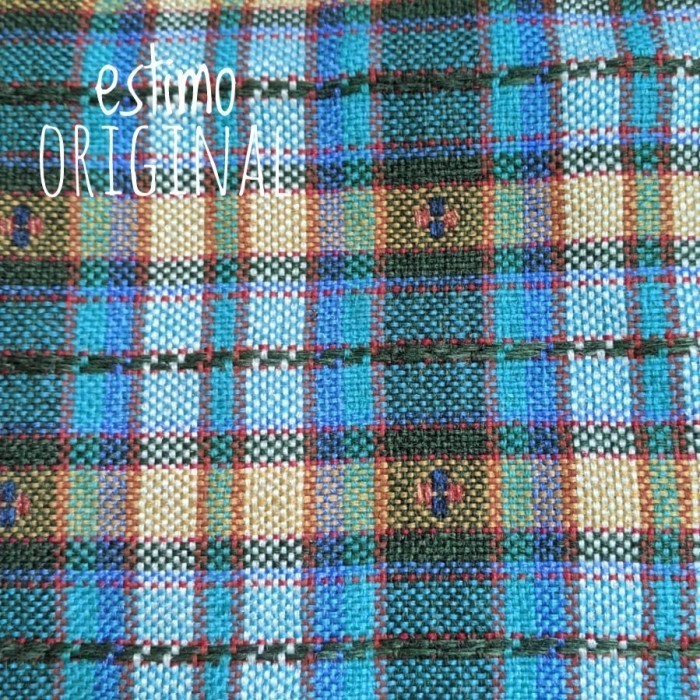 Jual Kain Jok Mobil Bahan Fabric Tartan Kotak Biru cocok untuk mobil 90 ...