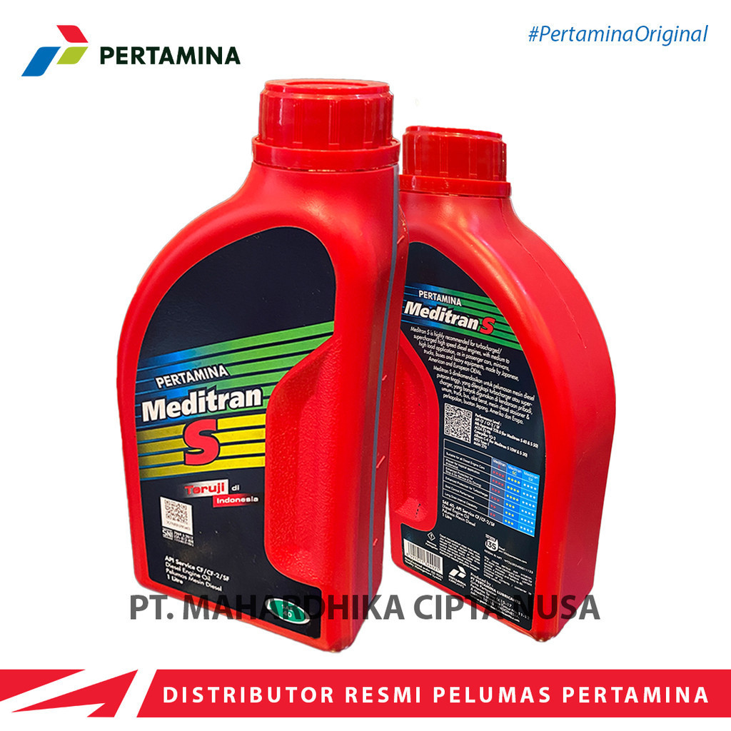 Jual Meditran S 40 1L Original Oli Pertamina Batam (KHUSUS BATAM ...