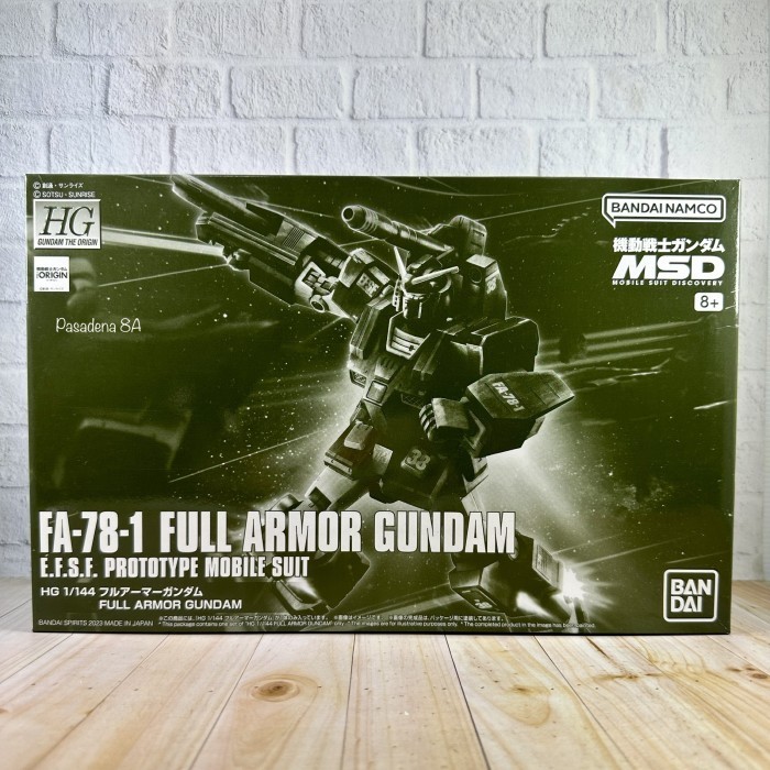 Jual [APS] HG FA-78-1 Full Armor Gundam | Shopee Indonesia