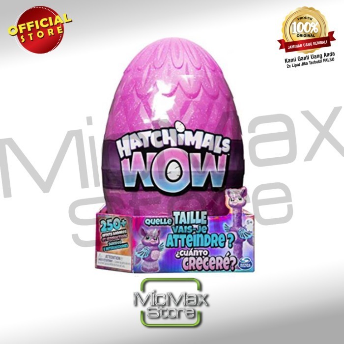 Jual Rya Hatchimals Wow Llalacorn Tall Interactive Hatchable Egg ...