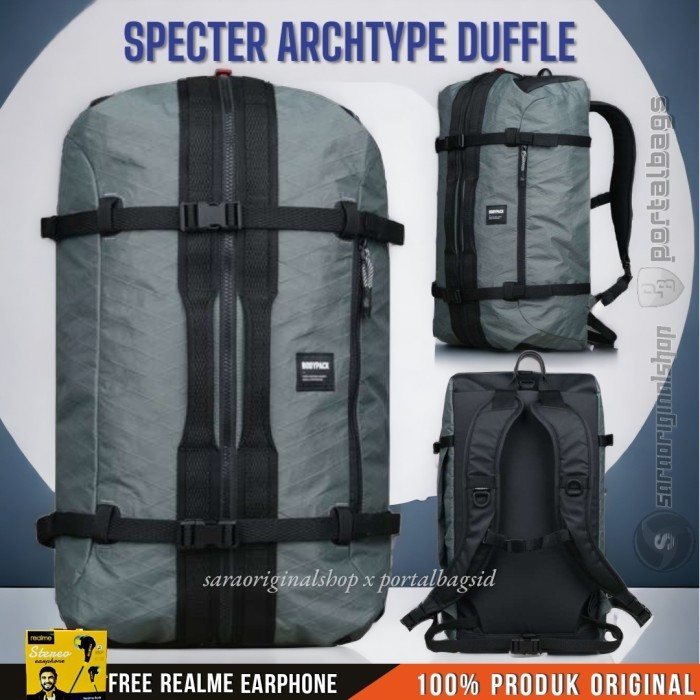 Jual Bodypack Specter Archtype Duffle Tas Ransel Jinjing Original ...