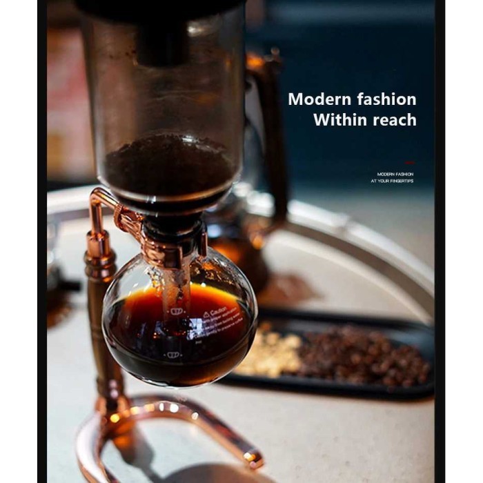 Jual Syphon Coffee Maker Retro Style Vacuum Manual Drip Coffee Pot 5 ...