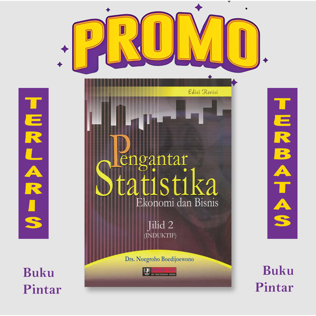 Jual Pengantar Statistika Ekonomi Dan Bisnis Jilid 2 [Induktif] By Noegroho | Shopee Indonesia