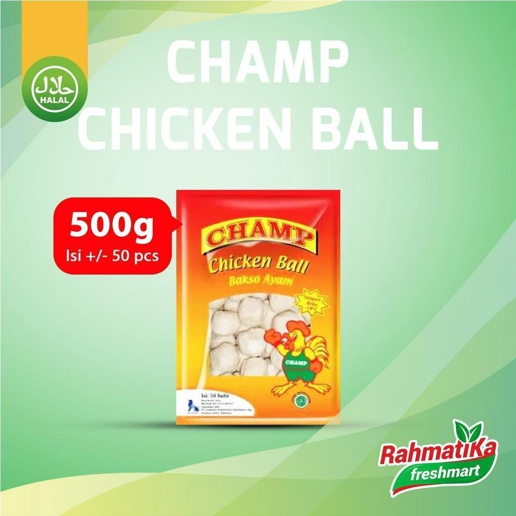 Jual Champ Chicken Ball / Bakso Ayam 500 gr | Shopee Indonesia