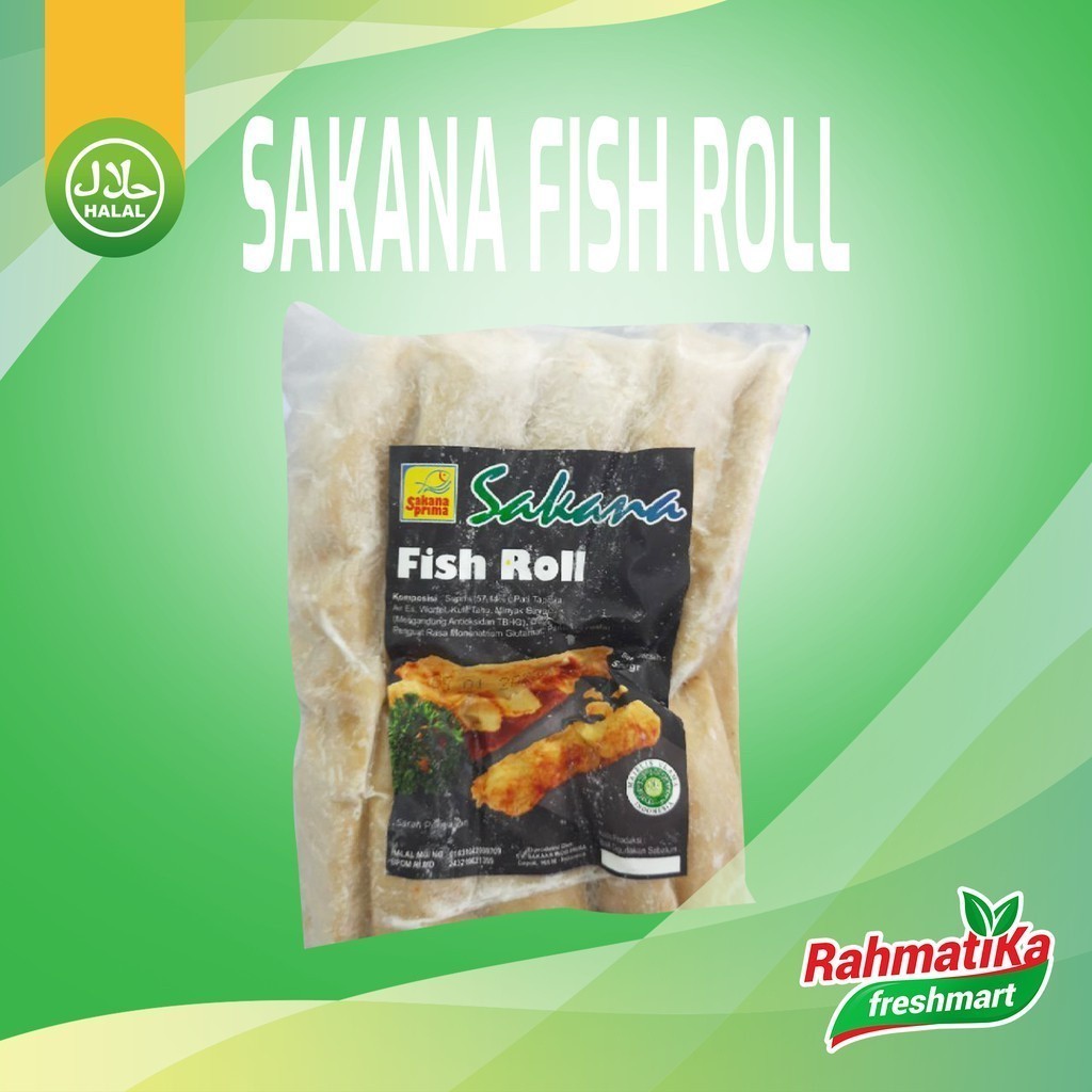 Jual Sakana Fish Roll / Fish Roll Sakana 500 gram (Frozen Food ...