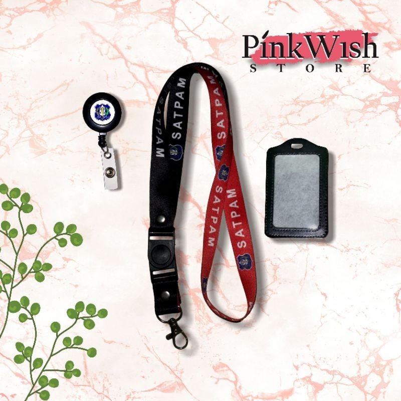Jual Lanyard / Tali Id Card SATPAM / SECURITY [READY STOCK] TERMURAH ...