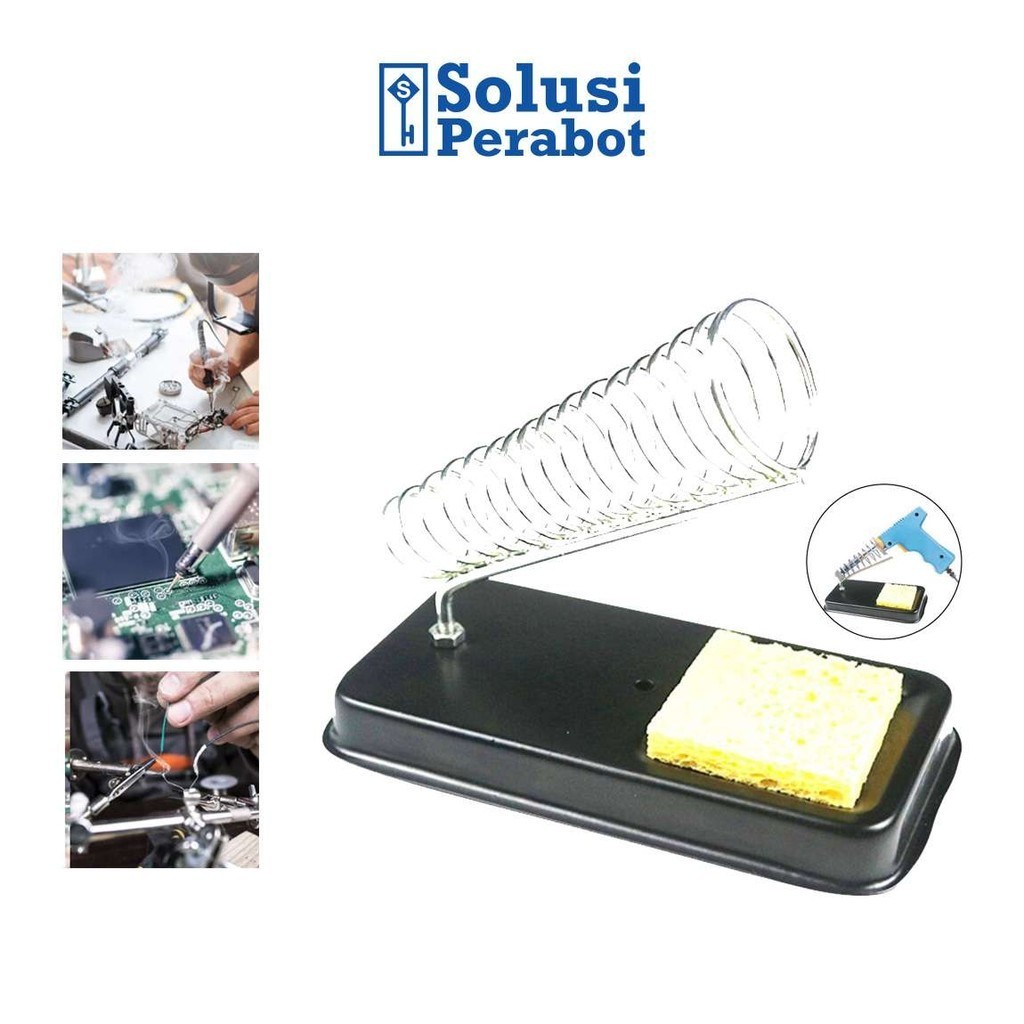 Jual Dudukan Solder Persegi 126mm x 60mm SP / Tatakan Stand Kotak ...