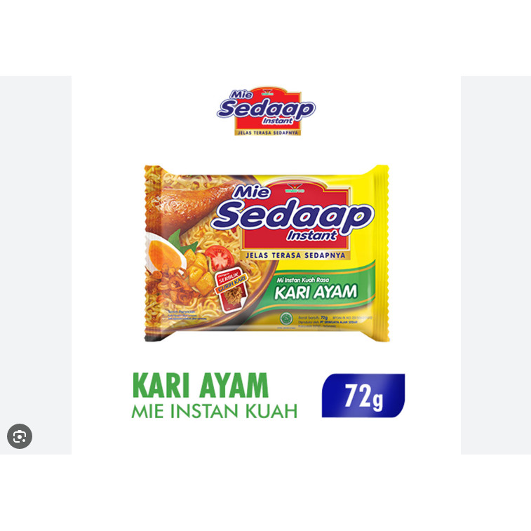 Jual Mie Sedaap Kari Ayam Original | Shopee Indonesia