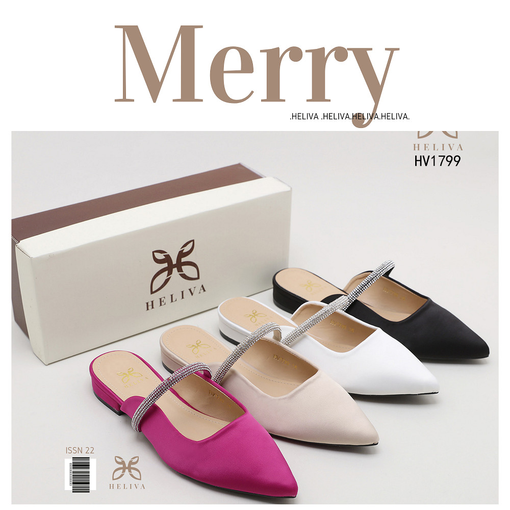 Jual HELIVA Merry Sepatu Pesta Heels Sol 3cm Wanita HV1799 | Shopee ...
