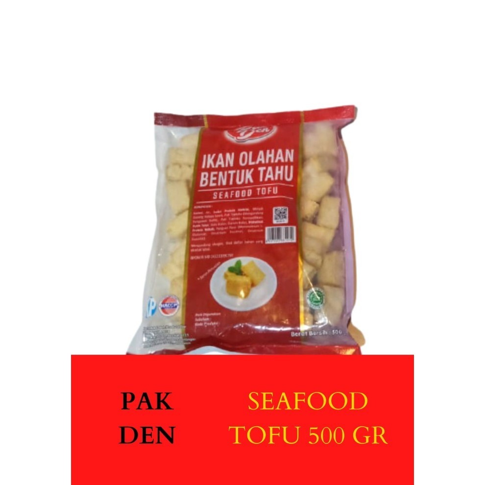 Jual Ayala - Pak Den Ikan Olahan Bentuk Tahu (Seafood Tofu) 500 Gram ...