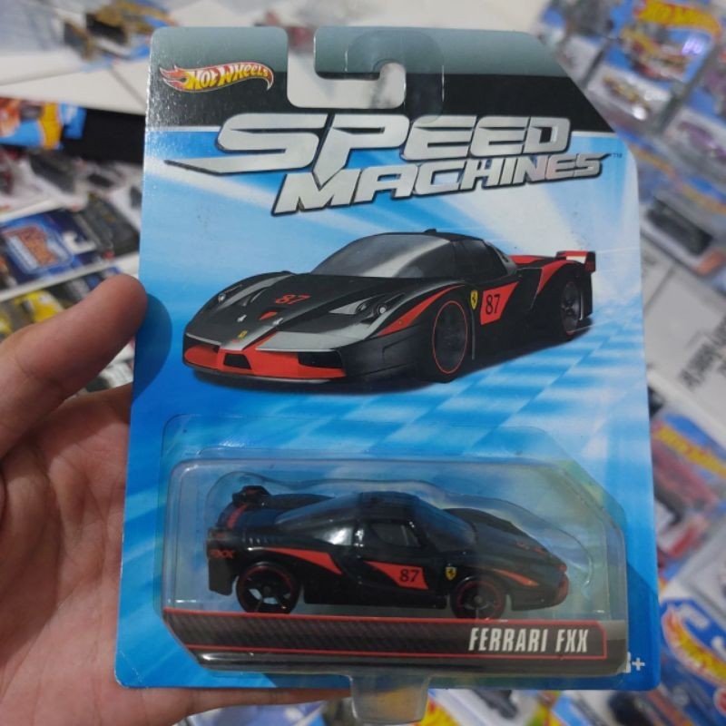 Jual Hot Wheels Premium Speed Machine Ferrari FXX Black | Shopee Indonesia