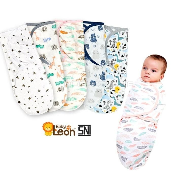 Jual Bedong Instan Lipat Baby Leon - Bedong Bayi Instant Lipat ...