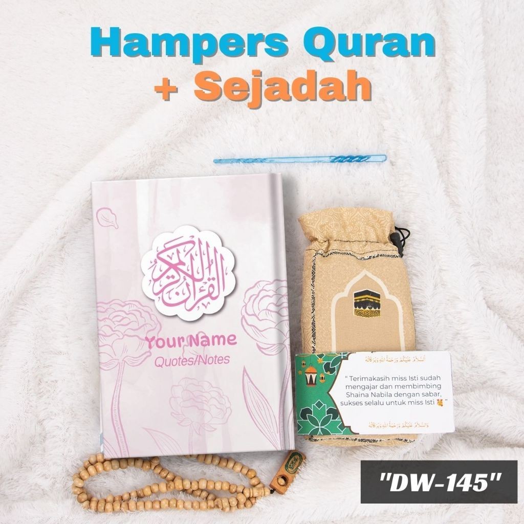 Jual Hempers Al Quran Paket Alquran Cowok Untuk Kado Mahar Set ...