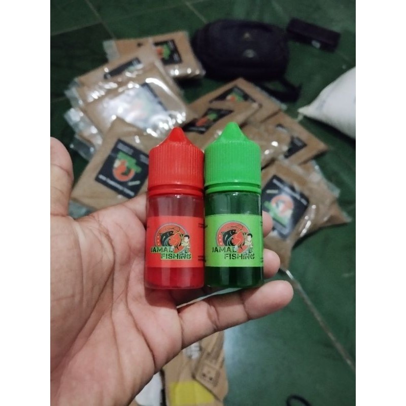Jual Essen paket Jamal fishing khusus lumut dan bandul 30 ml Essen ...