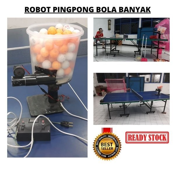 Jual Mesin Pelontar Bola Otomatis Latihan Tenis Meja Robot Pingpong | Shopee Indonesia
