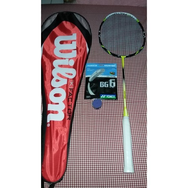 Jual raket badminton wilson k-faktor | Shopee Indonesia
