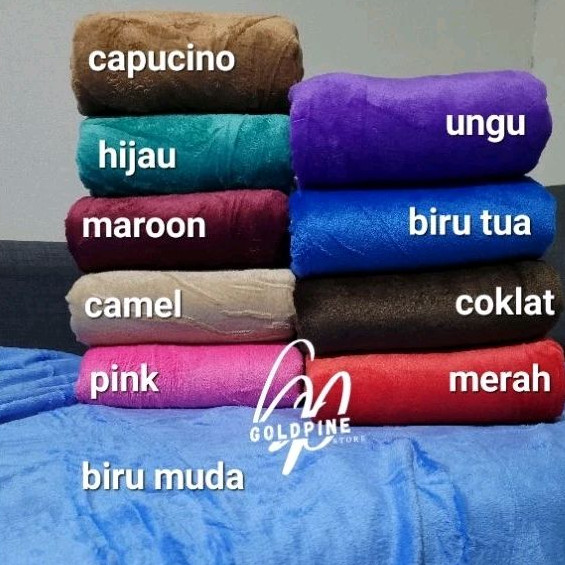 Jual Selimut Polos ukuran 150 x 200 / Klinik/ Rumah Sakit - Travel ...