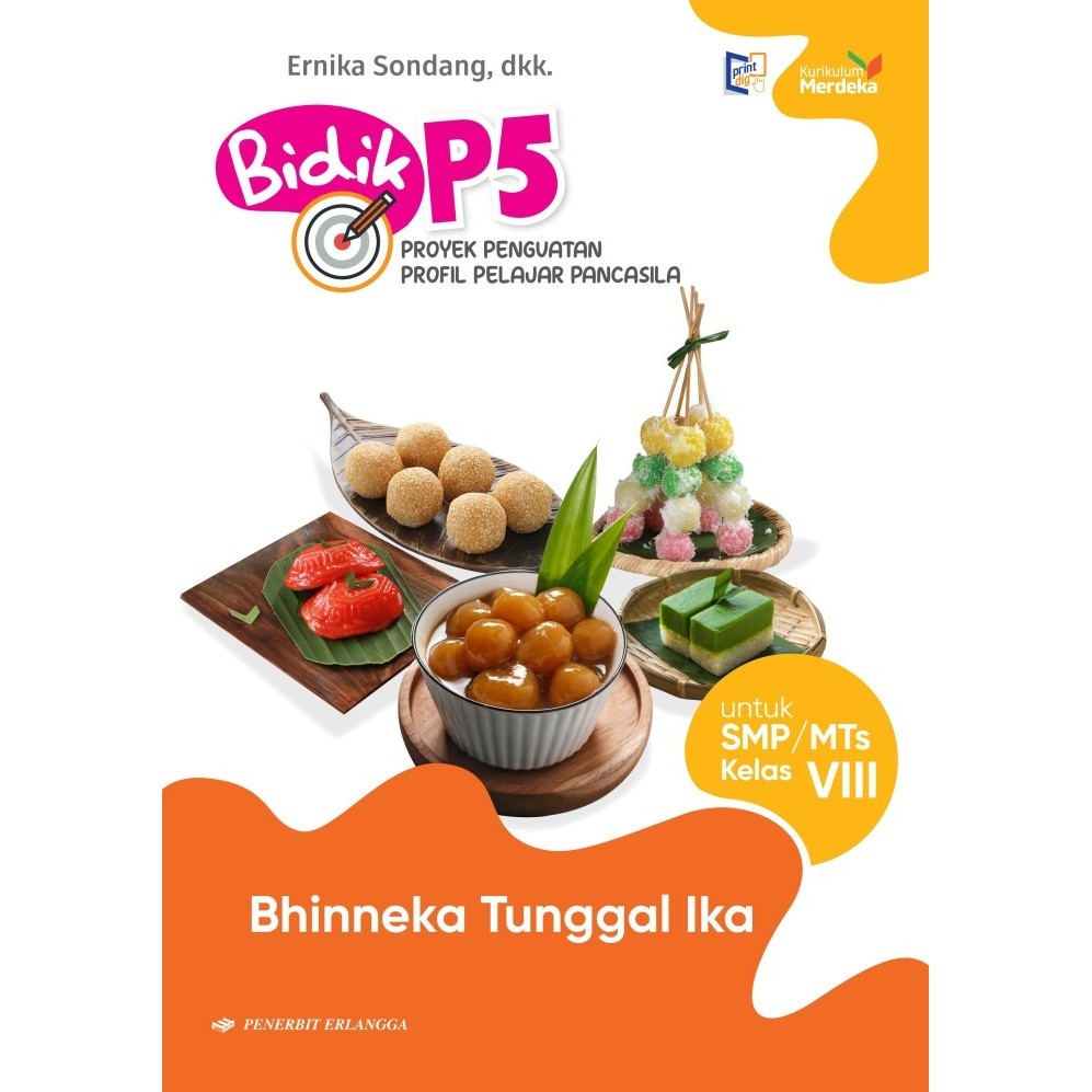 Jual BUKU BIDIK P5 BHINEKA TUNGGAL IKA SMP/MTS KELAS 8 KURIKULUM MERDEKA (BARU & ORIGINAL ...