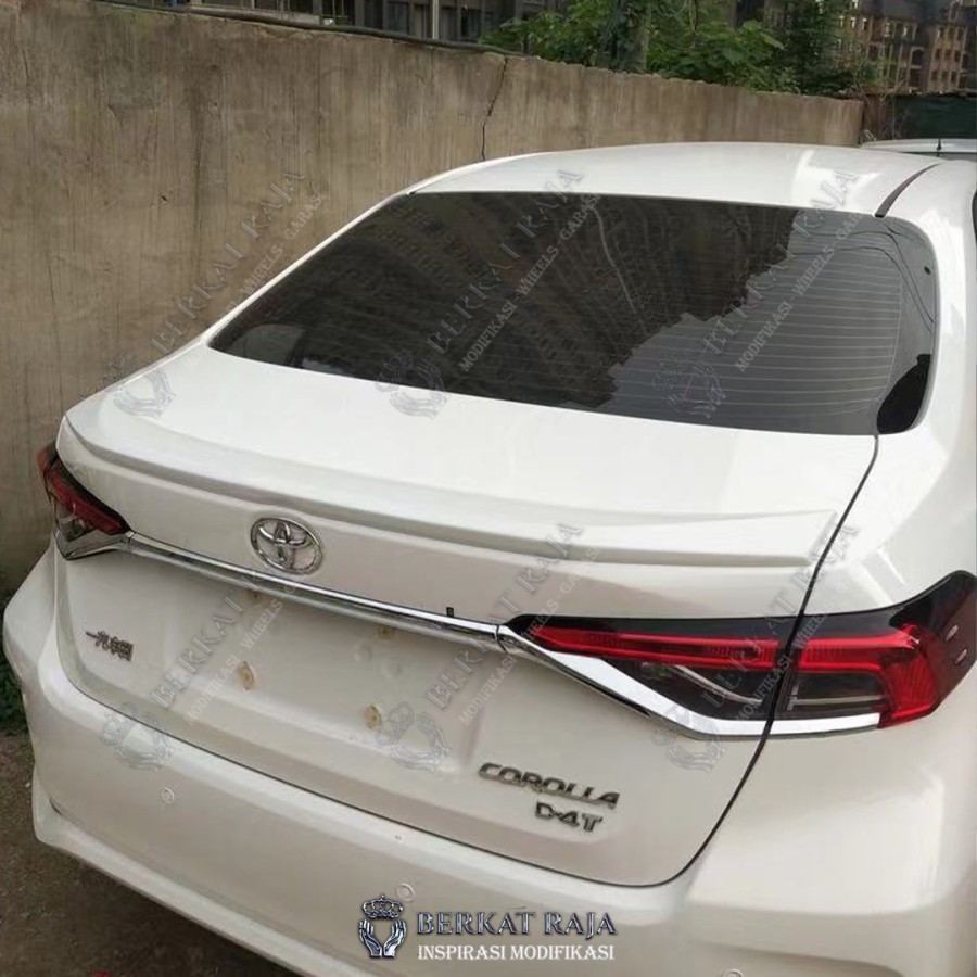 Jual Spoiler Ducktail Corolla Altis Gen 12 2019 - 2020 ( PLASTIK ABS ...