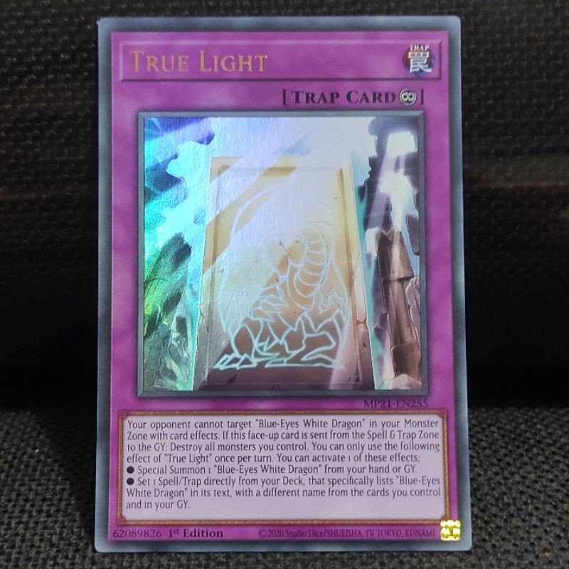 Jual Kartu Yugioh TCG True Light Ultra Rare UR ORI MP21 NM | Shopee ...