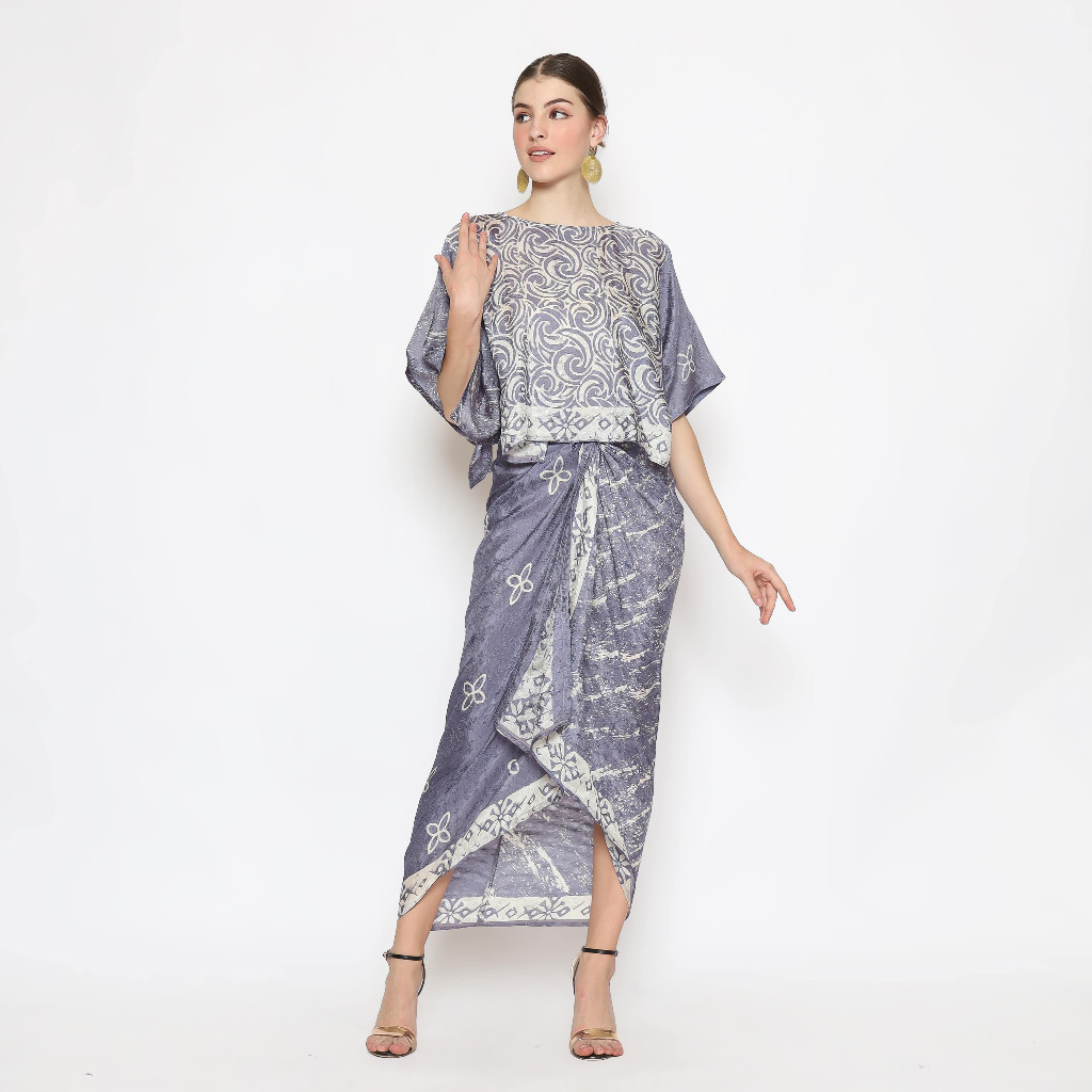 Jual Rinjanie Batik - Dress Ikat Infinity - Awan Bersahaja - Dress ...