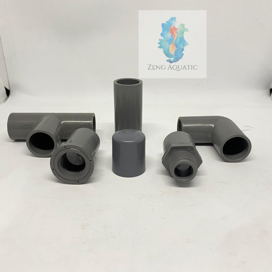 Jual ZA Sambungan pipa Reducer 1 inch ke 1/2 inch PVC-REDUCER-1KE1/2INCH | Shopee Indonesia