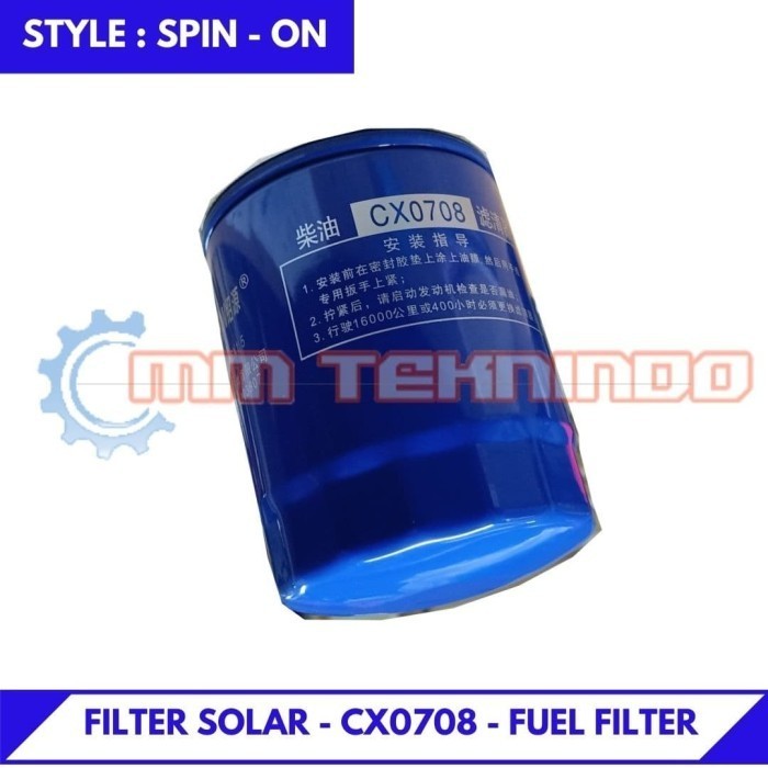 Jual FILTER SOLAR - CX0708 - FUEL FILTER - FILTER GENSET - CX0708 ...