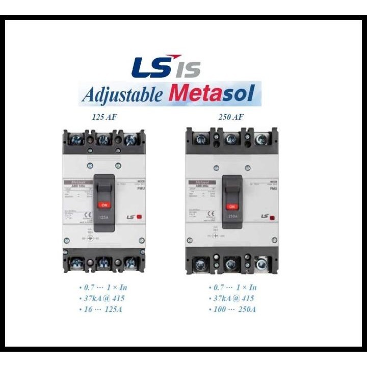 Jual HOT DEAL MCCB 3P 50A 37KA ABS103C FMU LS METASOL LSIS | Shopee Indonesia