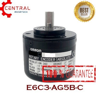 Jual Omron Encoder E6C3-AG5B-C 360P/R Absolute Rotary Encoder | Shopee ...