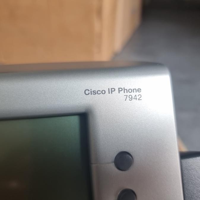 Jual Cisco Unified IP Phone 7942G Cico 7942 PoE VoIP Telephone Terlaris ...