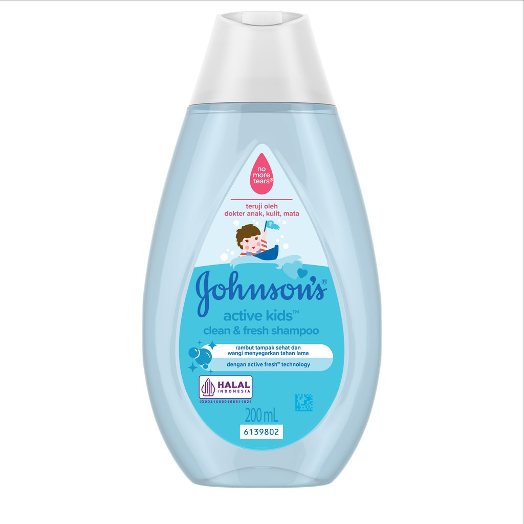 Jual JOHNSON'S Active Kids Clean & Fresh Shampoo - Shampo Anak-anak ...