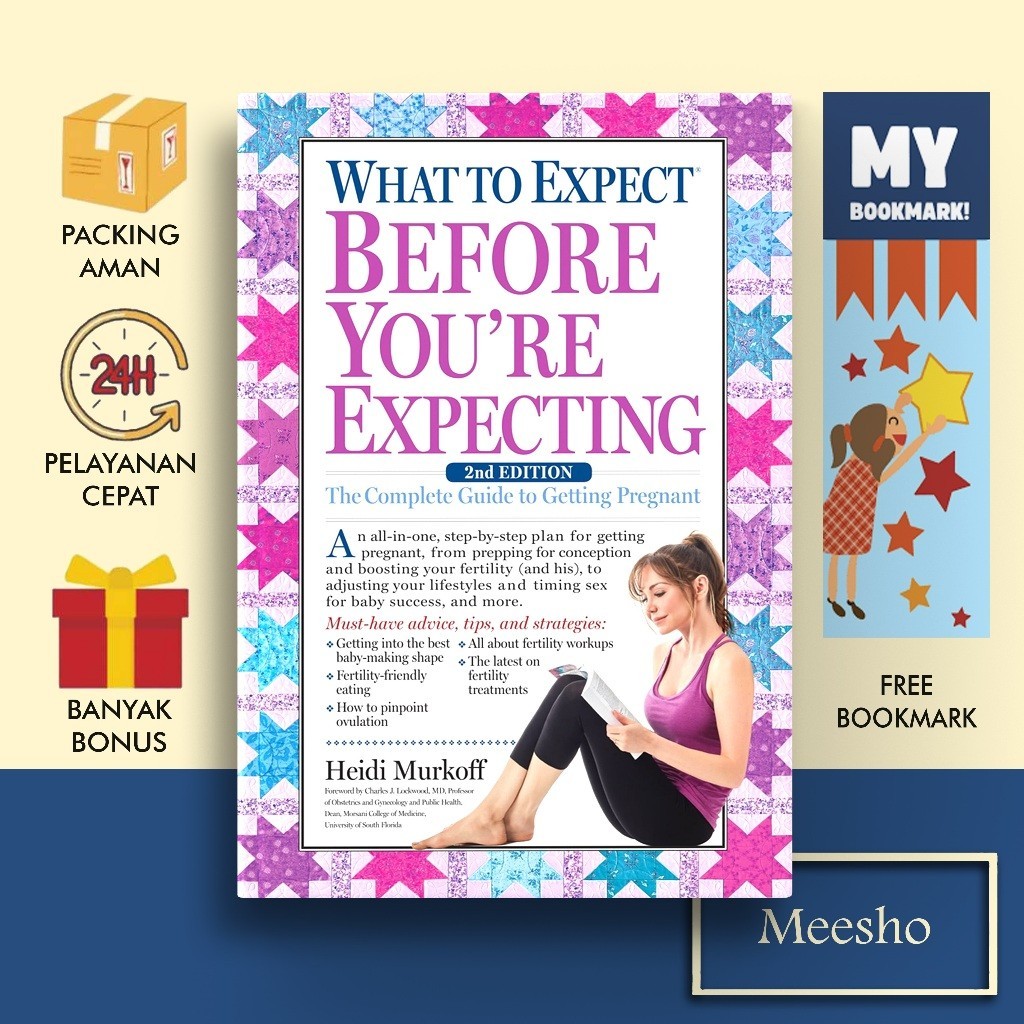 Jual What To Expect Before You're Expecting by Heidi Murkoff (English ...